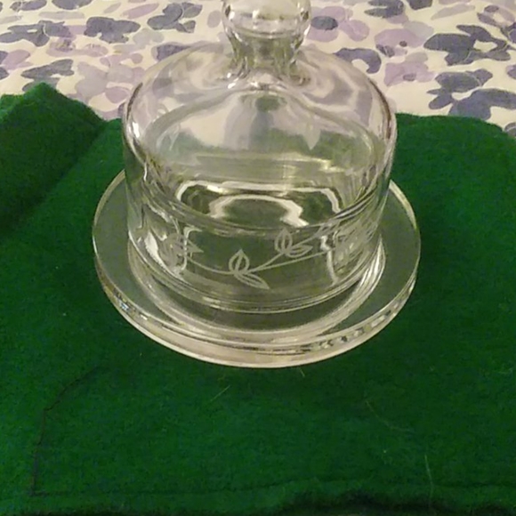 Princess House | Dining | Princess House Crystal Butter Server | Poshmark